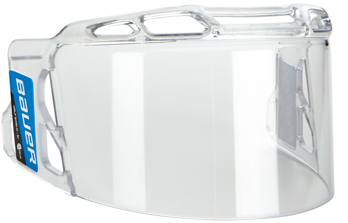 Bauer Half Shield Visor Clear for Ice Hockey Helmet – Kicks and Sticks