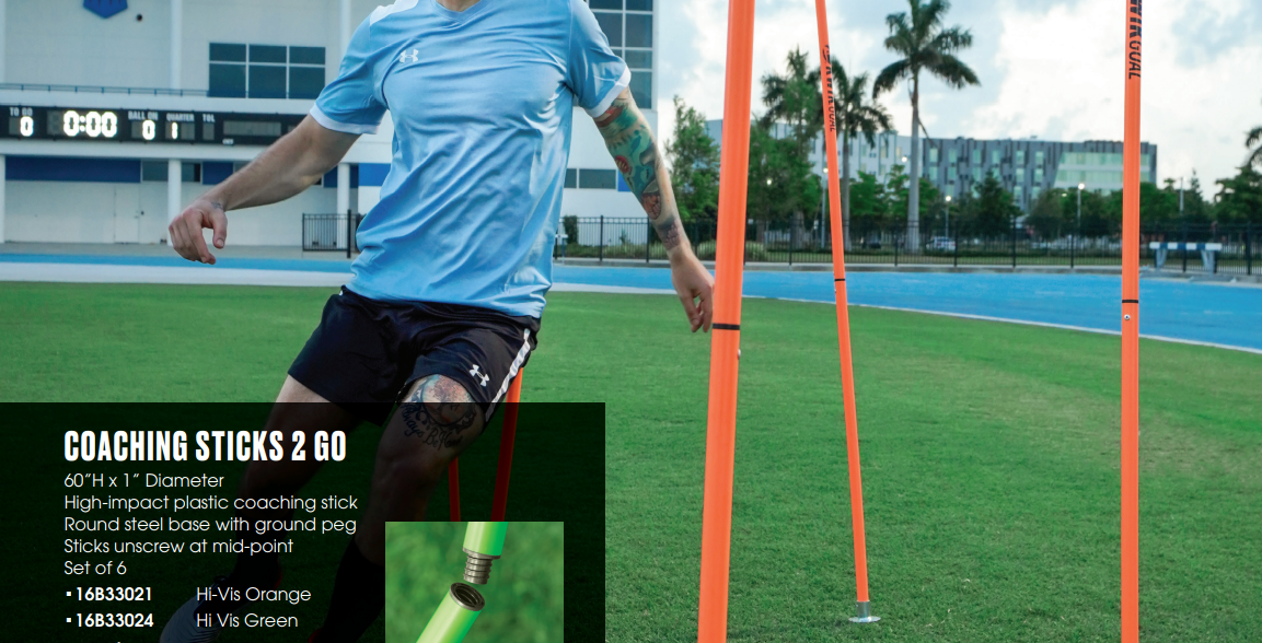 KWIK GOAL COACHING STICKS 2 GO – Kicks and Sticks